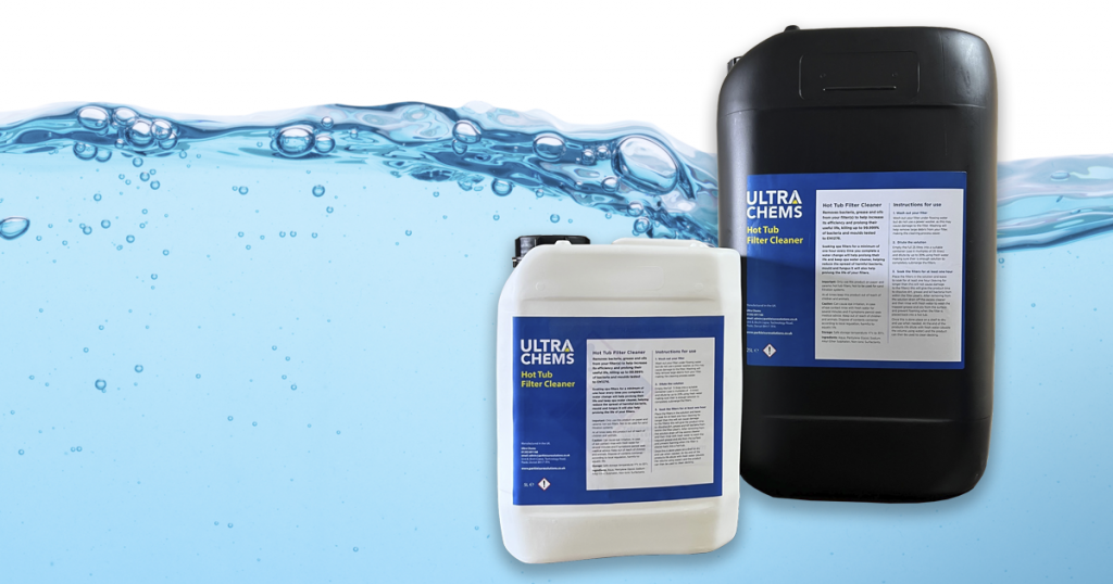 NEW ULTRA CHEMS, HOT TUB & SPA FILTER CLEANER SOLUTION | Park Leisure ...